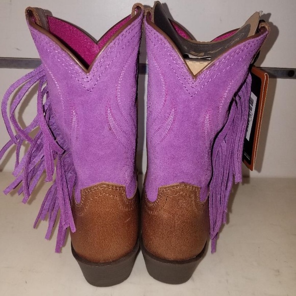 Ariat | Shoes | New Ariat Kids 012797 Fancy Fringe Cowgirl Boot | Poshmark